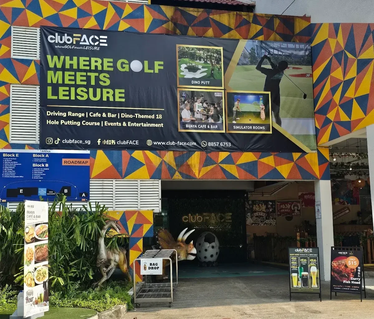 Clubface - Golf Simulator Venue in Singapore, Singapore